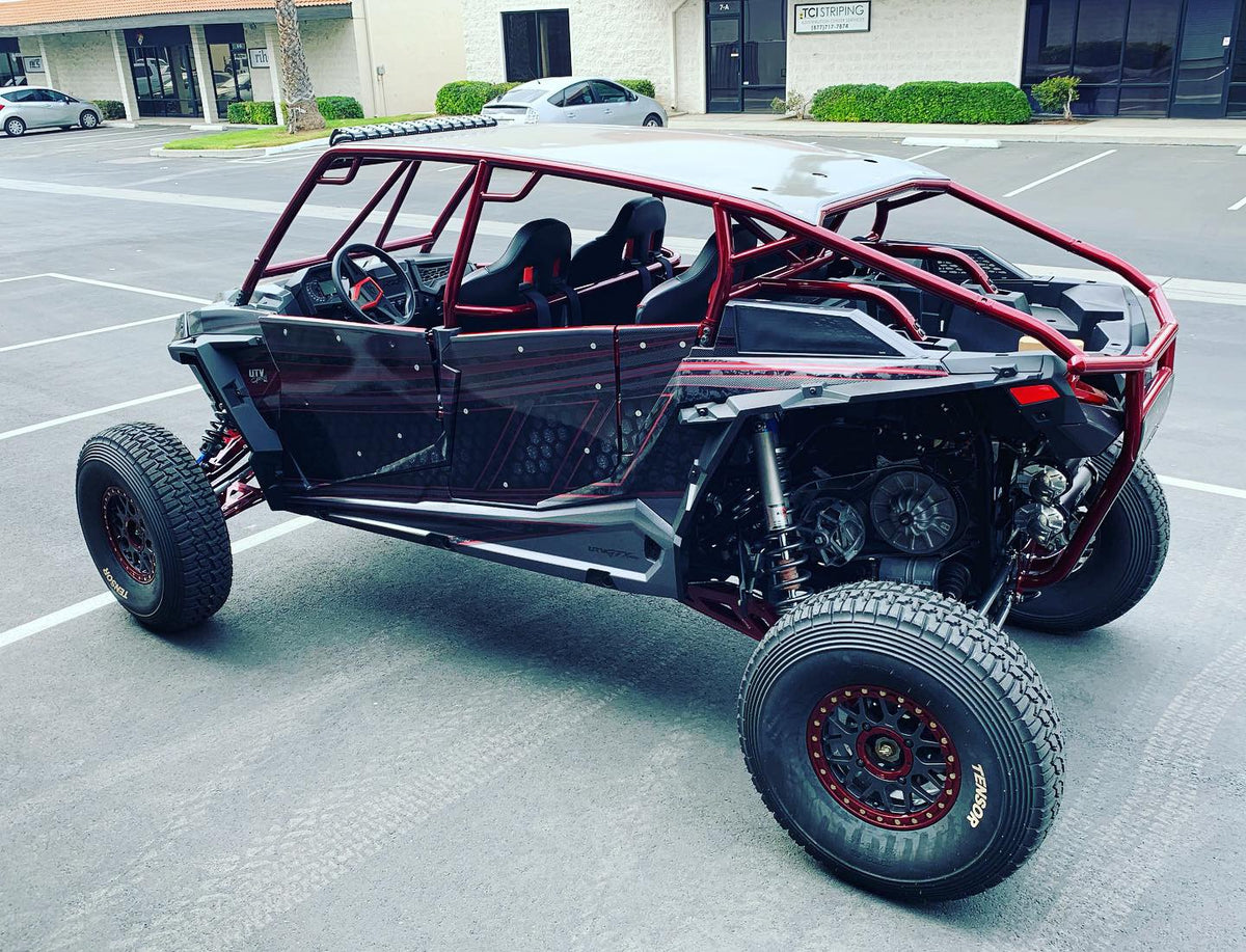 2014-2023 Polaris RZR 4DR Rear Bumper Cage – UTV SPEED
